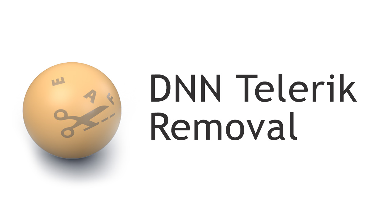 Telerik removal ¦¦ DyNNamite